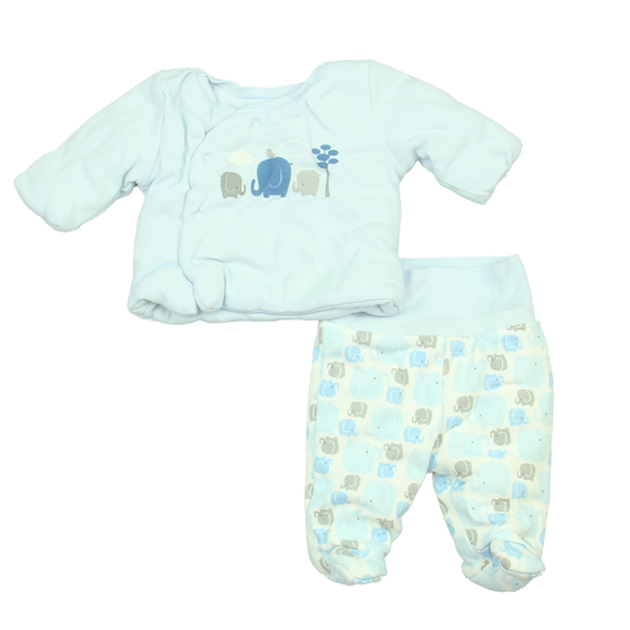 Absorba | Matching Sets | Absorba Girls Blue Elephants Apparel Sets ...